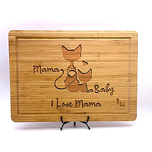Personalized Gifts for Mom Kitchen, Cutting Board, Custom Engraved Serving Platter, Customized Mom and Grandma Gift, Decor for Mother's Kitchen, Engraved Kitchen Sign, Different Design Options