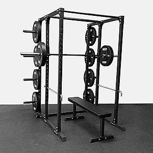 NEXO 45LB Rubber Olympic Bumper Plate Pair - Premium Matte Black Finish 2x 45LB Cross Training Weight Plates