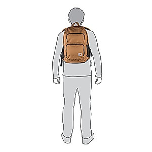Carhartt 27L Single-Compartment Backpack Carhartt Brown