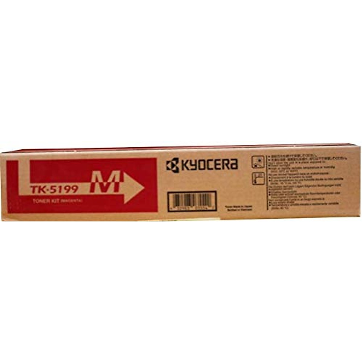 Kyocera 1T02R4BCS0 Model TK-5199M Magenta Toner Cartridge For use with Kyocera TASKalfa 307Ci and CS-306ci A4 Color Multifunctional Printers, Up to 7000 Pages Yield at 5% Average Coverage