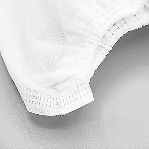 Tomaibaby 50pcs Dispossable Toilet Seat Covers, Portable Non-Slip Potty Seat Covers for Kids or Adults Travel Accessories