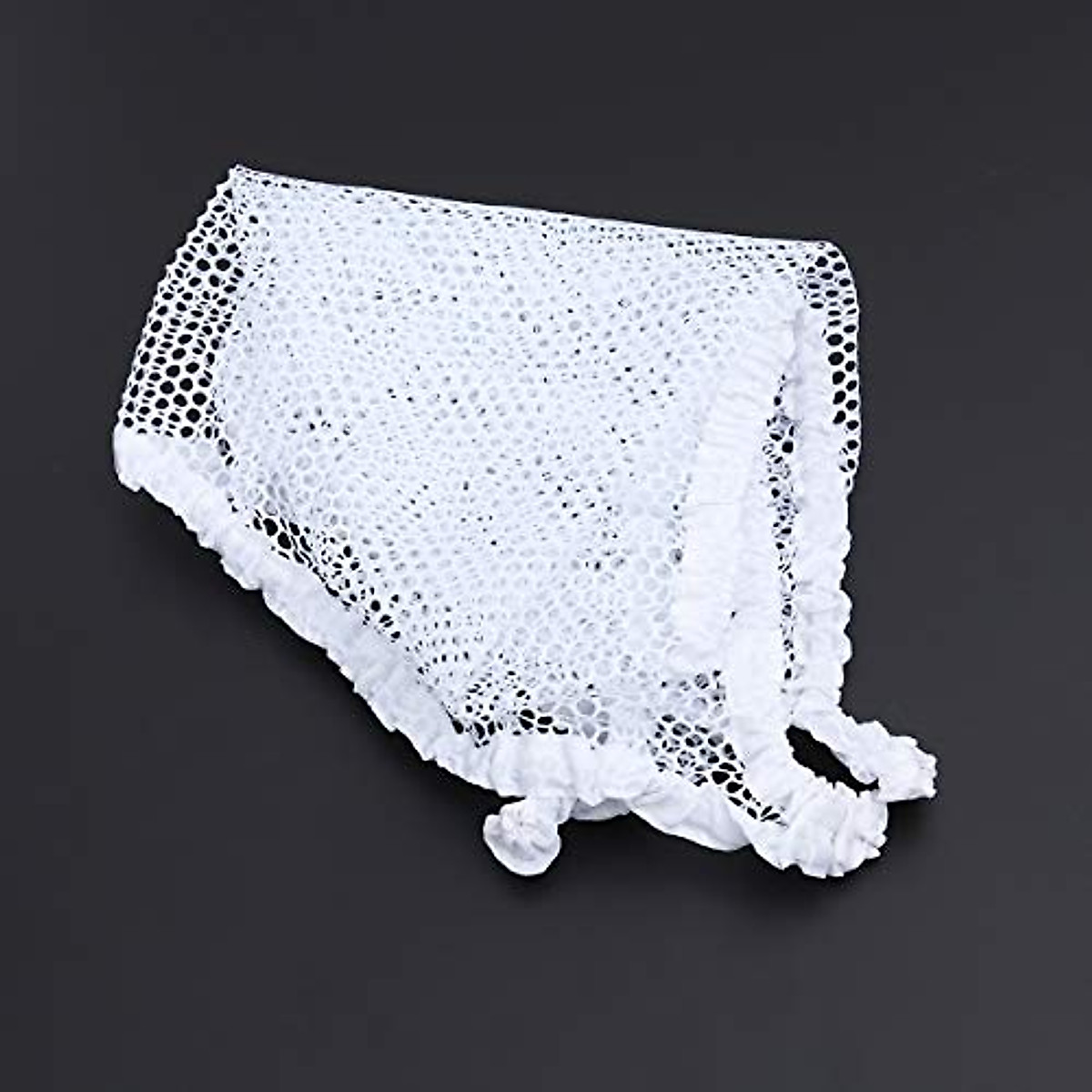 Cabilock Animal 2pcsset Elastic Corner Hammock Organizing and Removable Net for Xxcmwhite Animal Stuffed Pet with Displaying Cord Plush