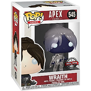 Funko Pop! Games: Apex Legends - Wraith (Translucent), Amazon Exclusive, Multicolor (46214)