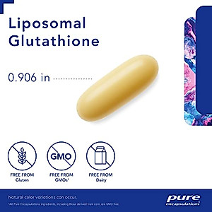 Pure Encapsulations Liposomal Glutathione | Supplement for Immune Support, Liver, Antioxidants, Detoxification, and Free Radicals* | 60 Softgel Capsules