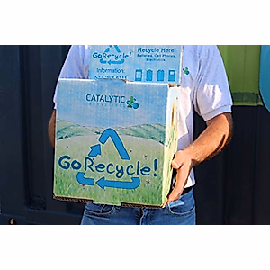 GoRecycle Large Battery Recycling Box - 50lbs Max. - Pre-Paid Return Shipping