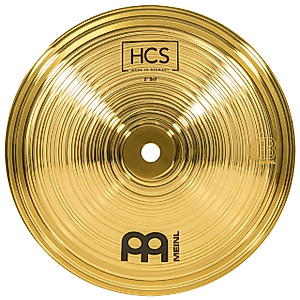 Meinl 8" Bell - HCS Traditional Finish Brass for Drum Set, Made In Germany, 2-YEAR WARRANTY (HCS8B)