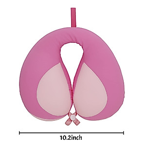 Neck Pillow Kids Travel Pillow Head Support Pillow Cute Cozy U Shape Neck Pillow for Car Seat Airplanes Train Soft Chin Neck Support Pillow Stroller Pillow Neck Protection for Boys Girls 5-12 Years