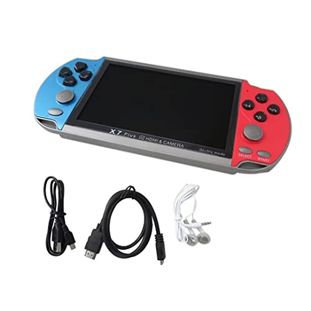 Handheld Game Console 5.1" 8GB 128Bit Retro Games Consoles Classic Video Games Built-in Preinstalled Rechargeable Battery Portable Style Gaming Consoles Built-in 8GB Memory