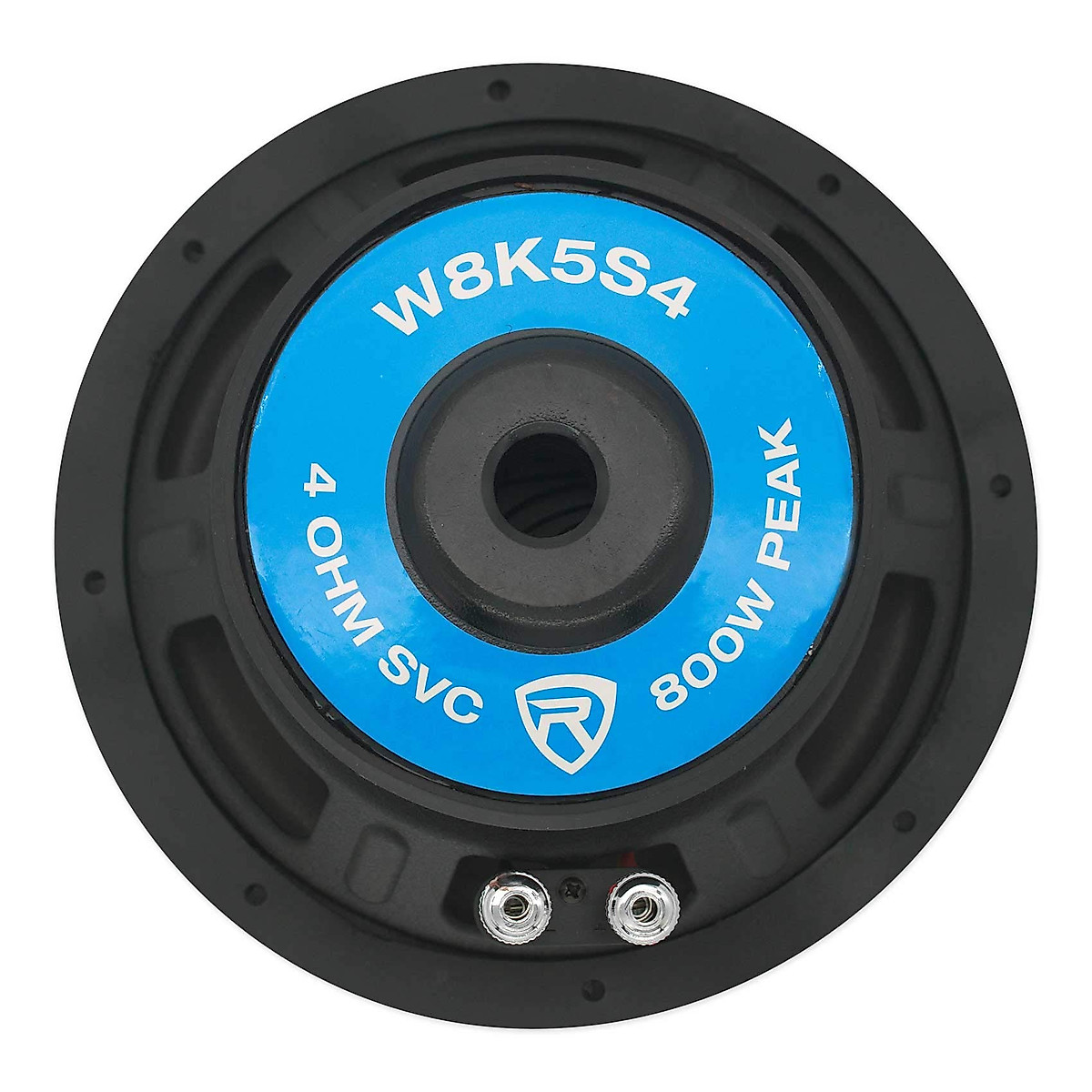 Rockville K5 W8K5S4 8" 800w 4 Ohm Car Audio Subwoofer Sub 200w RMS CEA Rated!, Black