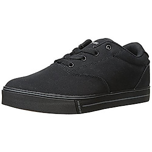 Heelys Launch-K Skate Shoe, Black Canvas, 3 M US Little Kid
