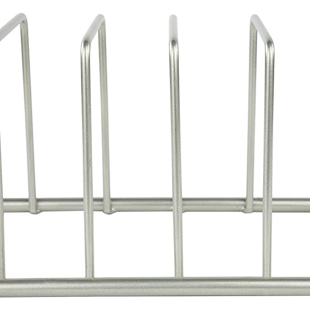 FitWell Kitchen Bakeware Organizer,Plate Racks,Rack for Plastic Lids,Cutting Boards,Cookie Sheets,Pots & Pans Holder,Compact Kitchen Storage,Cabinet Organizer