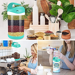 FHzytg Household Containers for Foods, Food Storage Container, Kitchen Pantry Organization Canister Jar for Flour Cereal Coffee Sugar