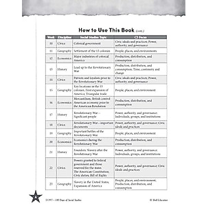 180 Days: Social Studies, Civics for 5th Grade Practice Workbook for Classroom and Home, Cool and Fun Practice Created by Teachers (180 Days of Practice)