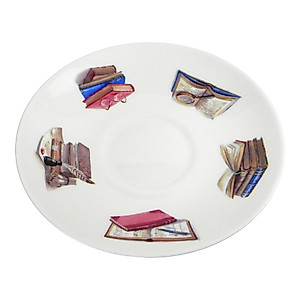 Roy Kirkham Creative Writing Book Lovers Breakfast Tea cup and Saucer Set Fine Bone China England