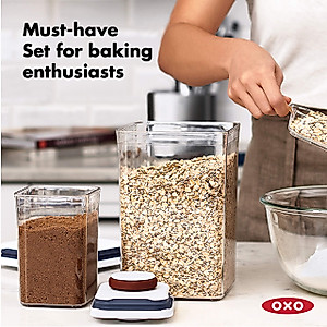 OXO Good Grips 20-Piece POP Container Set + OXO Good Grips 8-Piece Baking Essentials POP Container Set