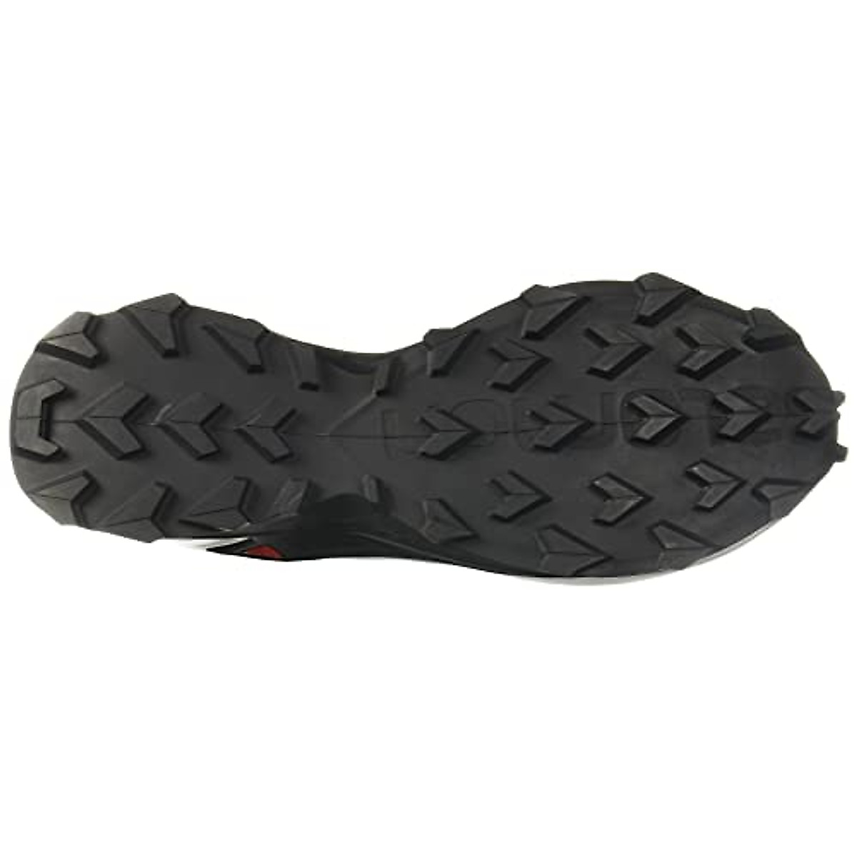 Salomon Women's ALPHACROSS Hiking Shoe, Lead/White/India Ink, 12