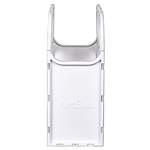 ArtBin 6866AG Mini Vinyl Storage Rack, Organizer up to 9 (5.5") Vinyl Rolls, White, 1 Rack