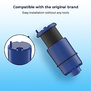 Crystala Filters Replacement for PUR® Water Filter Faucet, Replacement for RF9999® and RF-3375, Compatible with All Pur® Faucet Mount Filtration Systems, 3 Pack