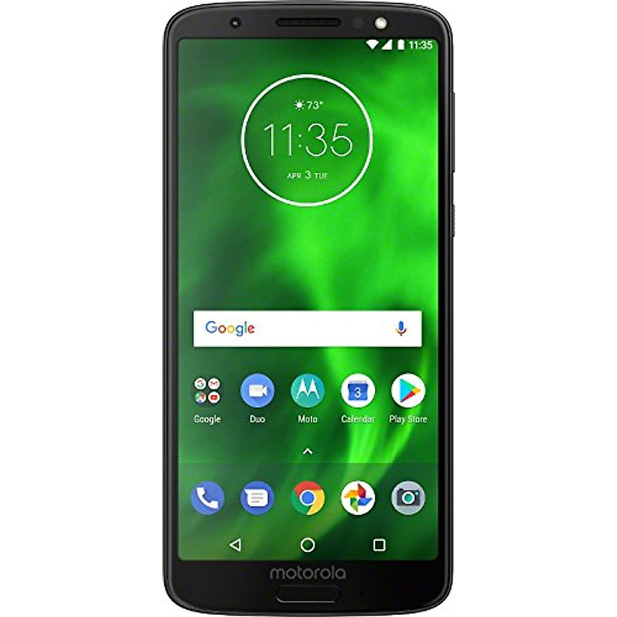 Motorola G6 – 32 GB – Unlocked (AT&T/Sprint/T-Mobile/Verizon) – Black - (U.S. Warranty) - PAAE0000US