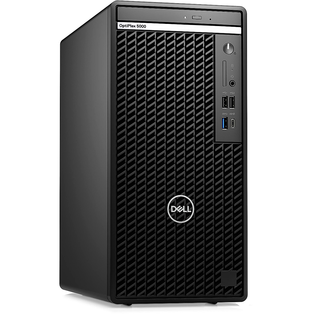 Dell OptiPlex 5000 Desktop Computer - Intel Core i5 12th Gen i5-12500 Hexa-core (6 Core) 3 GHz - 8 GB RAM DDR4 SDRAM - 256 GB M.2 PCI Express NVMe 3.0 x4 SSD - Tower - Black