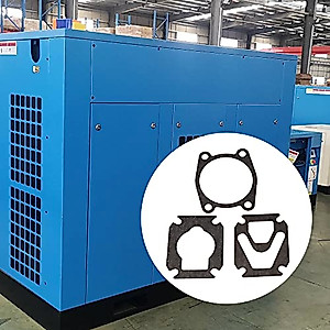 Mxfans Black Pad Air Compressor Valve Plate Replacement Kit Pack of 3