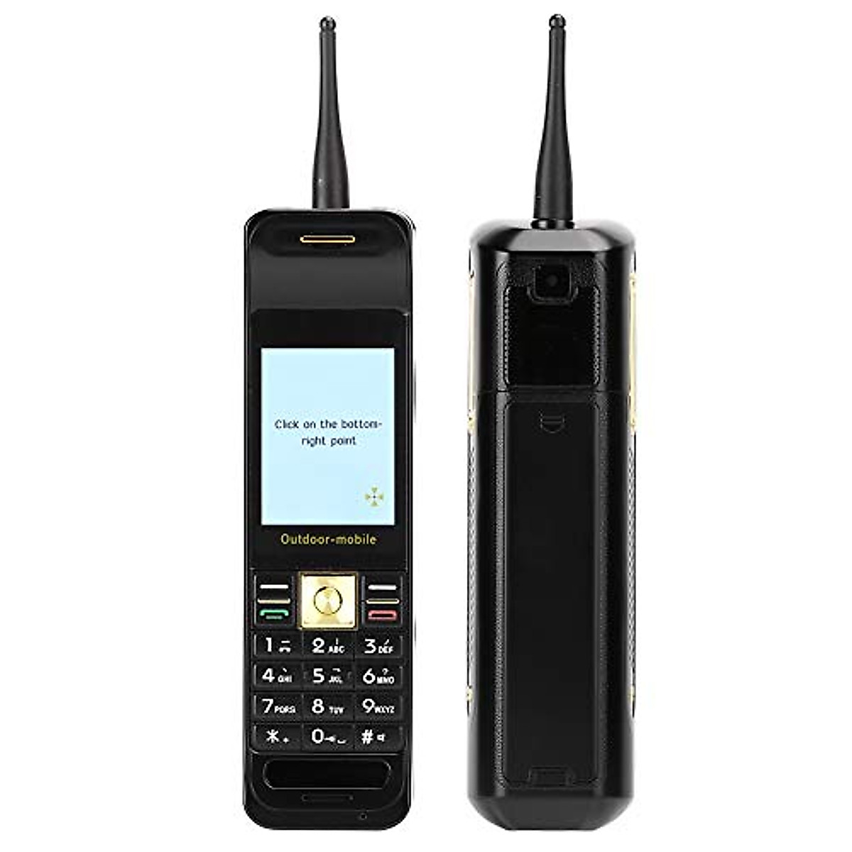 Business Mobile Phone, 2.2'' Retro Cellular Phone with Flashlight, Dual Card Dual Standby Cell Phones, Large Capacity Battery, Support Voice Playback(Black)