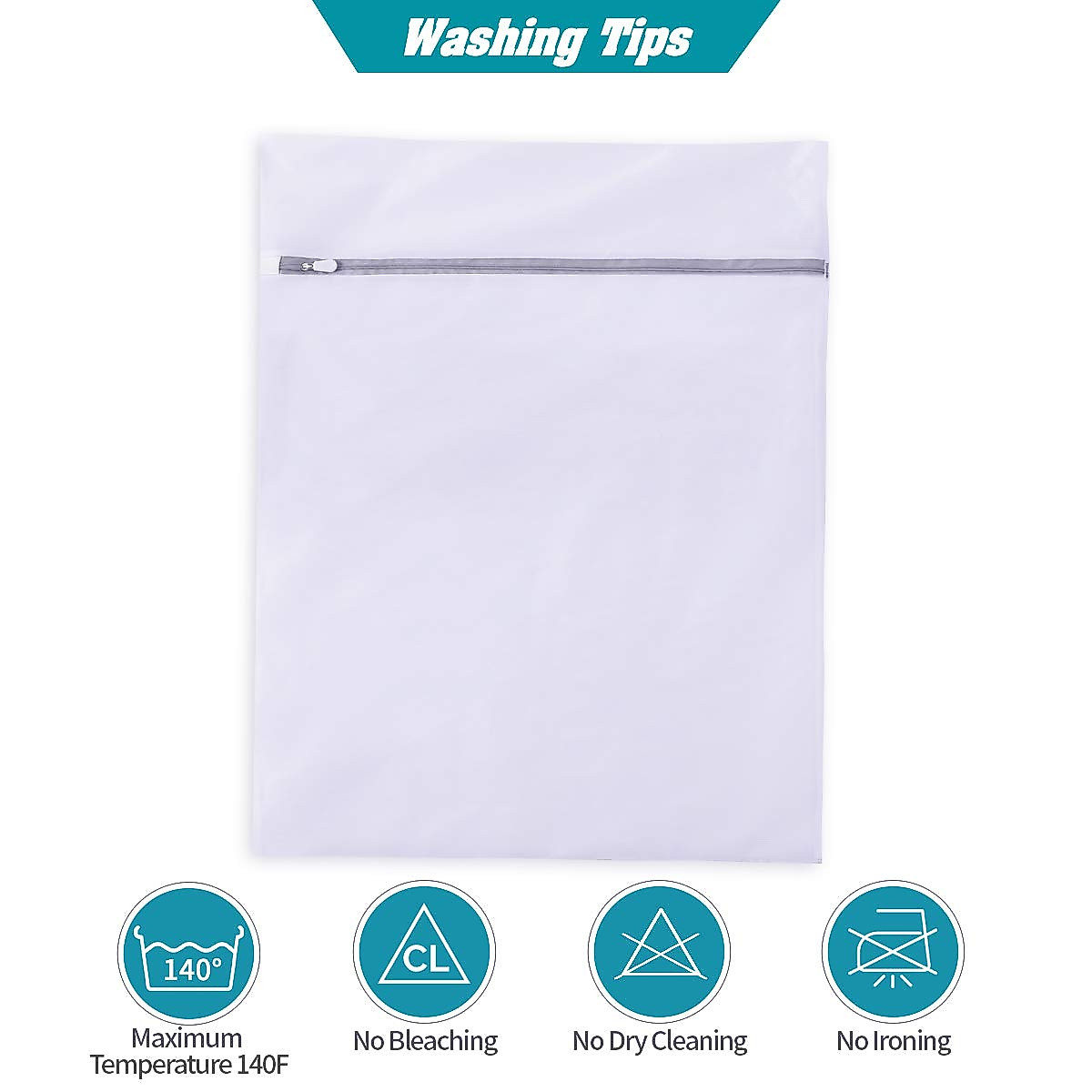Laundry Bags (2*M), 2PCS, Medium.Premium Fine Mesh Laundry Bag. To Prevent Snagging, Wrinkling, Tweaking, Twine, and Reduce Abrasion, Protecting Delicates Cleaning, Store and Packing Luggage.