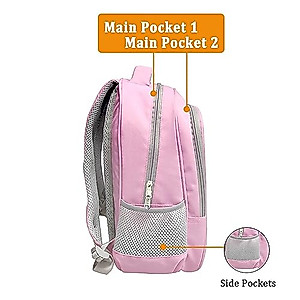 OARISL Teen Backpack 17inch Laptop Bag Cute Luminous Design Casual Daypack Bookbags for Men Women 12