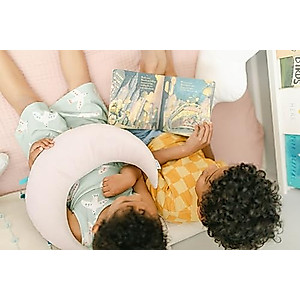 Ullabelle Decorative Pillow, Decorative Nursery Pillow, Playroom Décor, Cute Throw Pillows (Pink Moon)