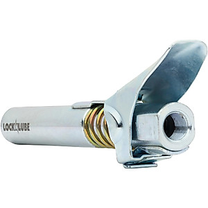 LockNLube Grease Gun Coupler XL - Extra reach for recessed grease fittings