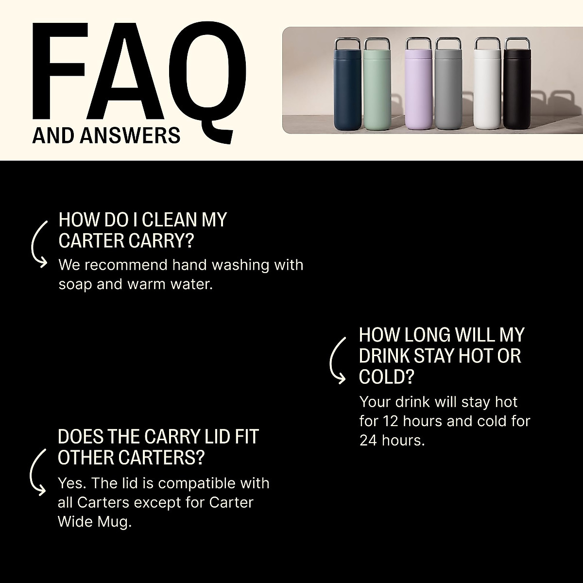 Fellow 20 oz Carter Carry Vacuum Insulated Tumbler for Water, Tea, Coffee, Smoothies, & more - Stainless Steel - Keeps Heat for 12 Hours/Stays Cold for 24 Hours-Leak-Proof Seal-Slim Width-Mint Chip