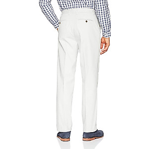 Amazon Essentials Men's Classic-Fit Wrinkle-Resistant Flat-Front Chino Pant (Available in Big & Tall), Light Grey, 42W x 30L