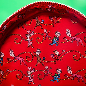 Loungefly Dr. Seuss: Grinch Mini-Backpack, Amazon Exclusive