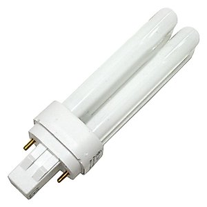 GE 97589 - F13DBX23/841/ECO - 13 Watt Quad Tube Compact Fluorescent Light Bulb, 2 Pin, 4100K