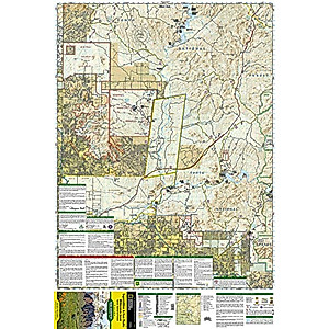 Superstition and Four Peaks Wilderness Areas Map [Tonto National Forest] (National Geographic Trails Illustrated Map, 851)