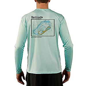 Coastal Classics Bermuda Men's UPF 50+ Long Sleeve T-Shirt Medium Seagrass