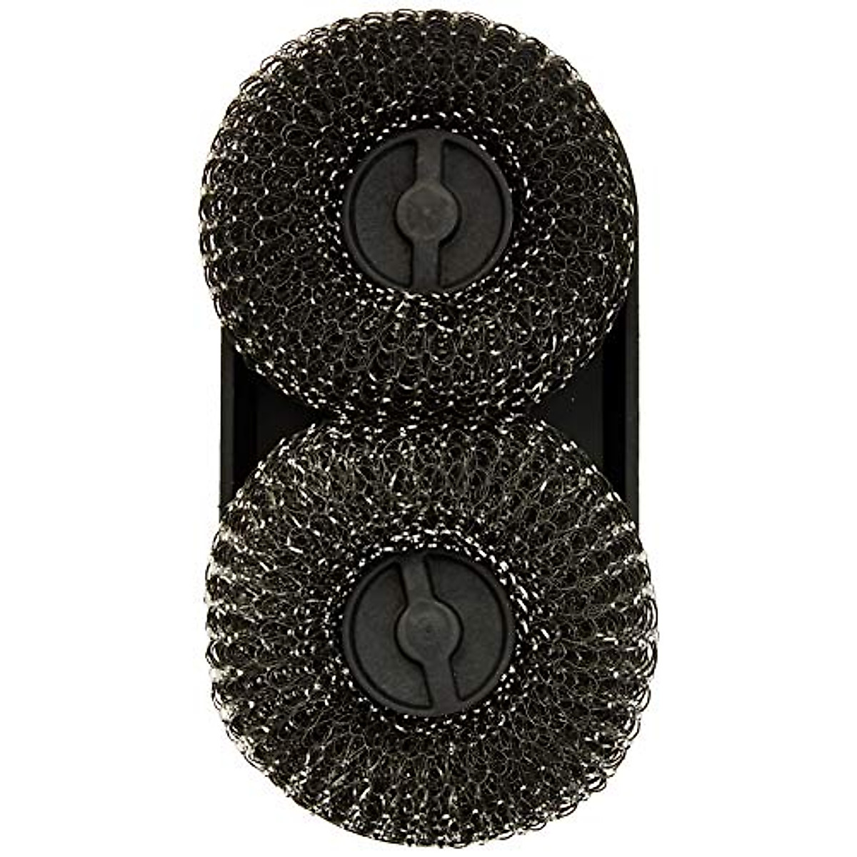 Outset 76226 Short Handle Mesh Scrubber Grill Brush, Black