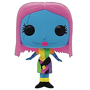 POP Disney: The Nightmare Before Christmas - Sally (Blacklight) Funko Vinyl Figure (Bundled with Compatible Box Protector Case) Multicolored 3.75 inches