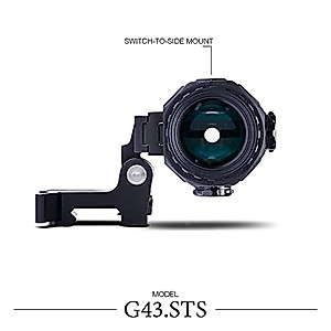 EOTECH Micro 3 Power Magnifier with Quick Disconnect, Switch to Side (STS) Mount