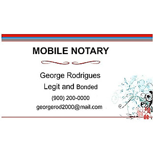 100 Business Cards with excellent Colors for Personal or Business use