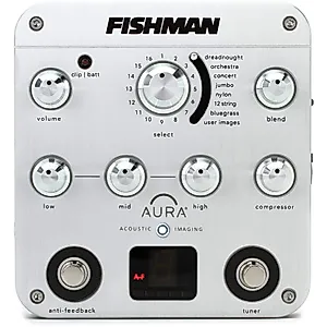 Fishman Aura Spectrum DI Imaging Pedal with D.I.