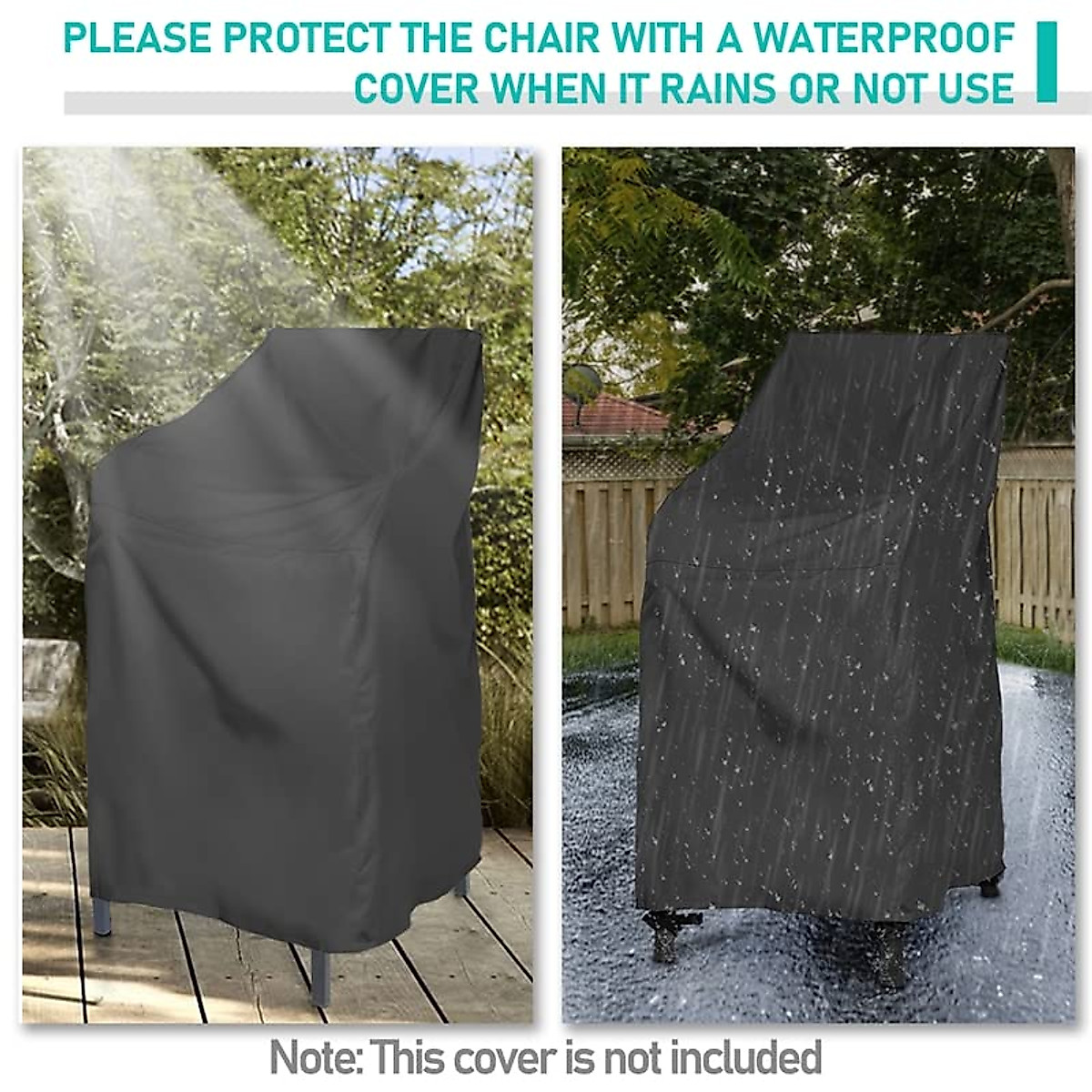 VredHom Outdoor Metal Bar Stools Patio Bar Stools Set of 2, Counter Height Chairs Steel Bar Chairs Lightweight Patio Furniture with Textilene, Armrest and Footrest,Brown