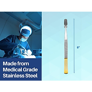 Tissue Membrane Holding Tweezer Flat Tips Stainless Steel Forceps with Offset Filter Forceps by Artman Instruments