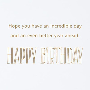 Hallmark Birthday Card for Men (Golf) (5RZB2048)