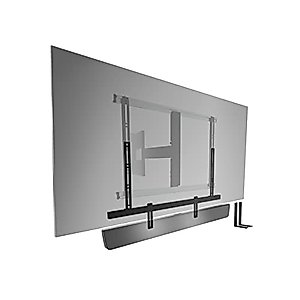 Vogel's SOUND 3550 soundbar mount | Also fits Bose Soundbar 500/700 | Sonos Arc/Beam/Playbar | Samsung | Sony | LG and JBL | mount for VESA 100 to 600 | Black | Max. 14.3 lbs (6,5 kg)