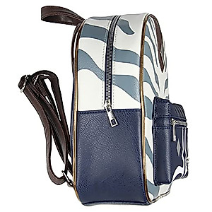 Star Wars Ahsoka Tano Character Pattern Faux Leather Tote Bag Mini Backpack