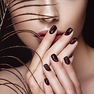 Maitys 336 Pieces 24 Sheets Full Wrap Nail Polish Strips Stickers Self-Adhesive Gel Nail Strips Art Decals with Nail File for Women DIY Nail Decorations(Vibrant Style)