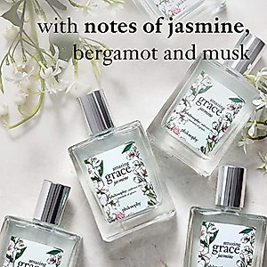 philosophy amazing grace jasmine eau de toilette - alluring & sensual women's perfume - with notes of jasmine, bergamot & musk - luxury perfume for women - long lasting fragrance