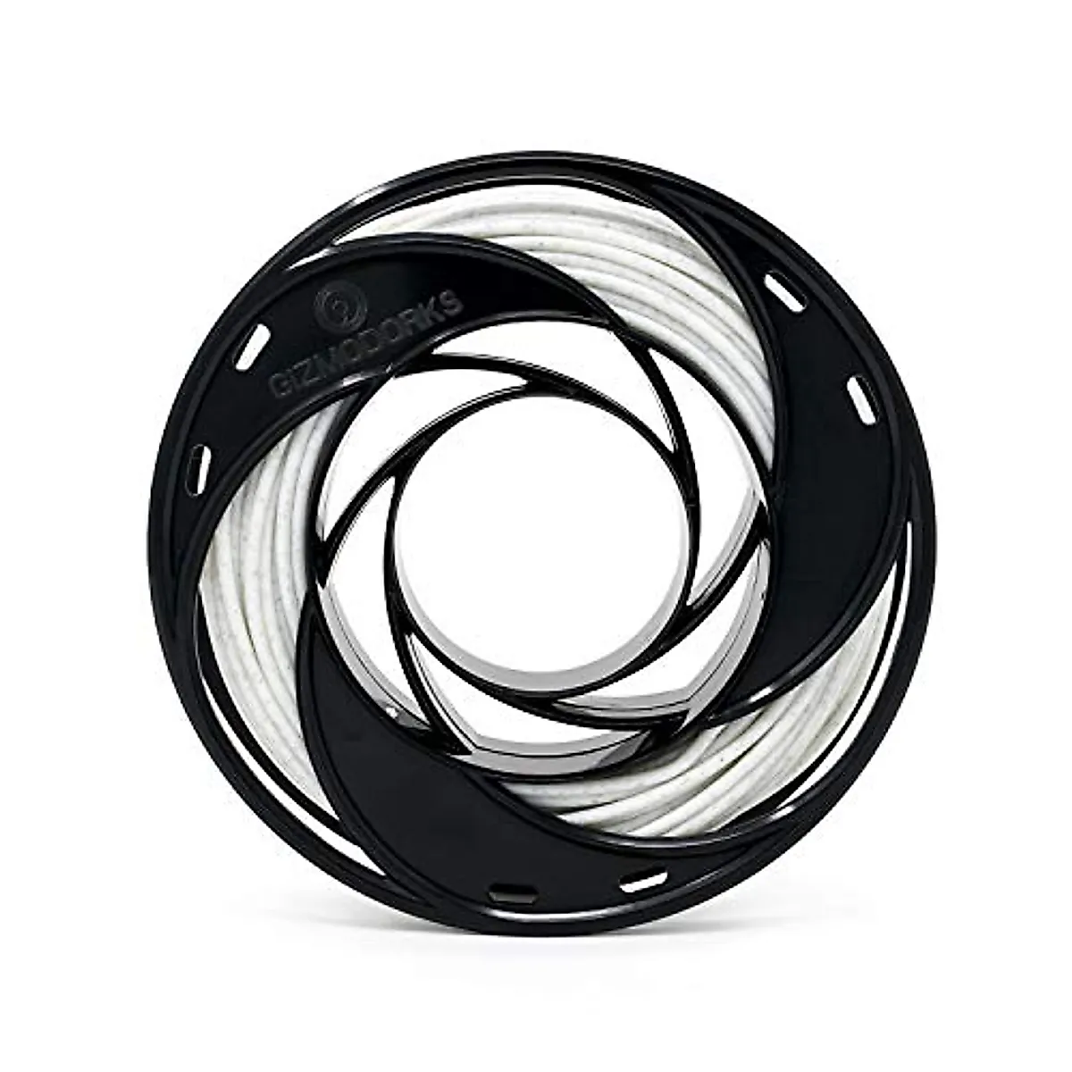 Gizmo Dorks Marble PLA 3D Printer Filament 1.75mm 200g, White