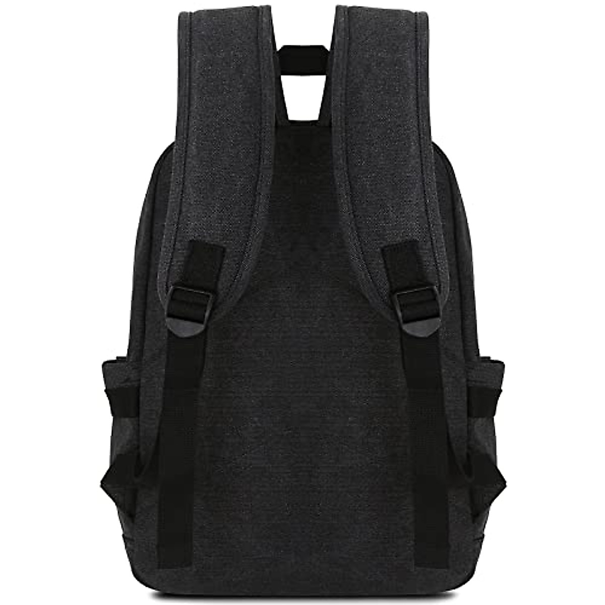 Roffatide Anime Attack on Titan Wings of Freedom Backpack for Men Printed Schoolbag Canvas Backpack Daypack with Headphone Hole Black